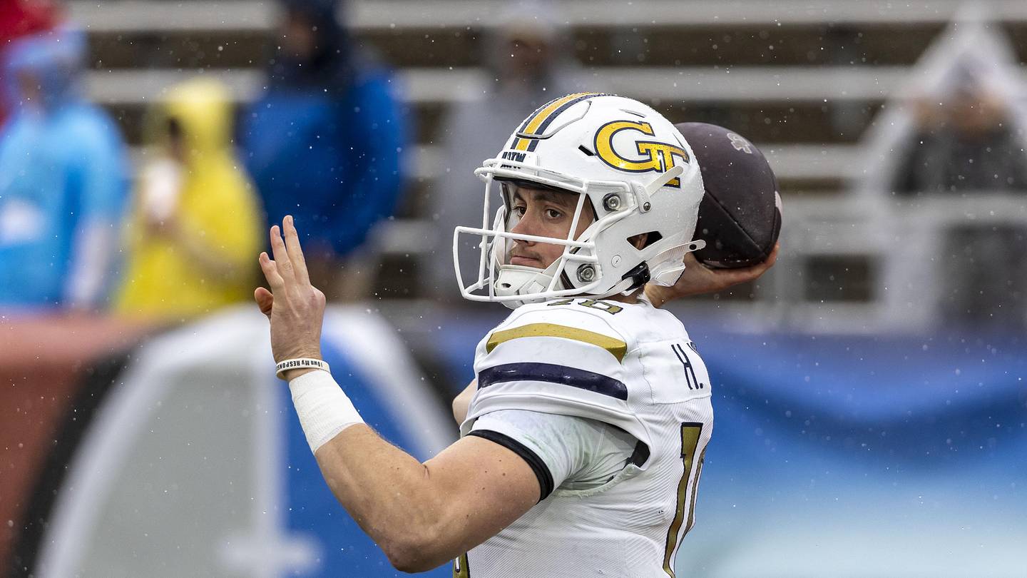 Georgia Tech QB Haynes King Named To Johnny Unitas Golden Arm Preseason ...
