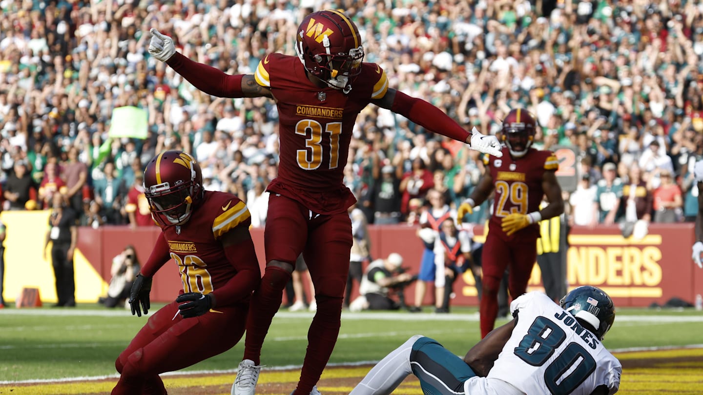 Ex-Washington Commanders DB Kamren Curl Reveals New Jersey Number With ...