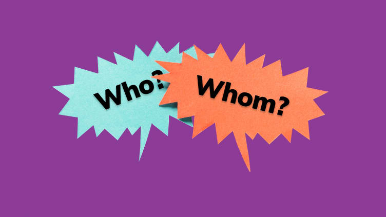 A Simple Trick for Remembering When To Use Who vs. Whom