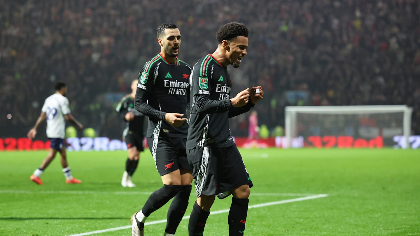 Arsenal player ratings vs Preston - EFL Cup