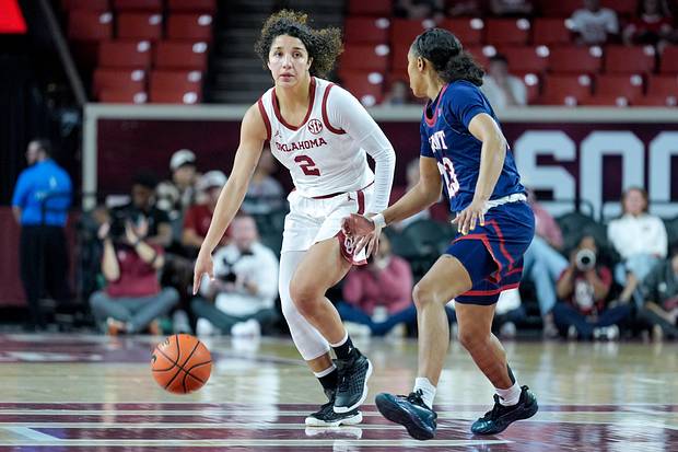 Oklahoma Needs Freshman Aaliyah Chavez to 'Just Go Play' Against No. 3 UCLA