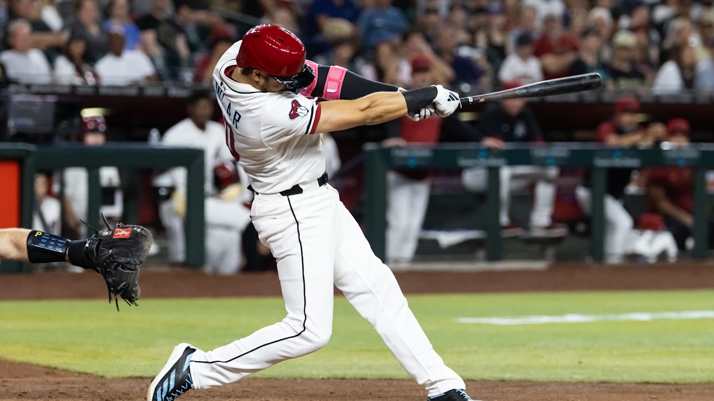 Jordan Lawlar Has Two Hits in Big Eighth Inning for Reno Aces