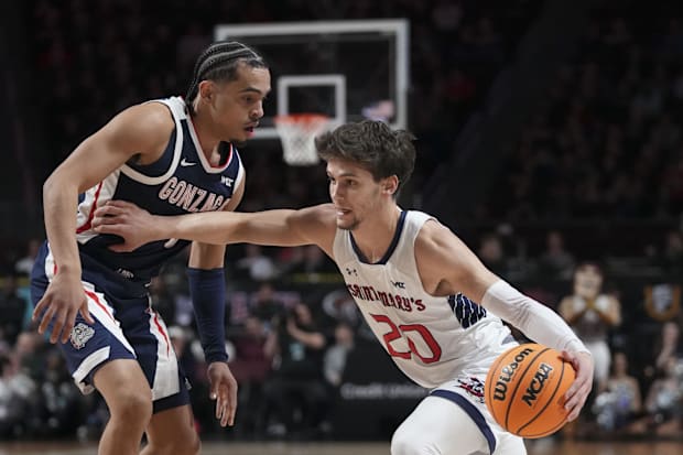 Former Saint Mary's star Aidan Mahaney transfers to Big West school