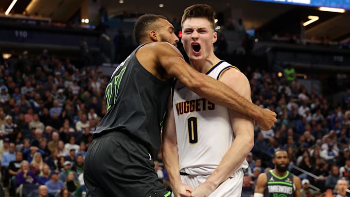 New footage shows leaked audio from Christian Braun's dunk on Gobert