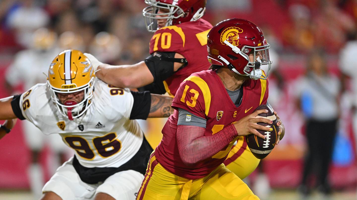Wild stat shows USC Football's Caleb Williams is magician under duress