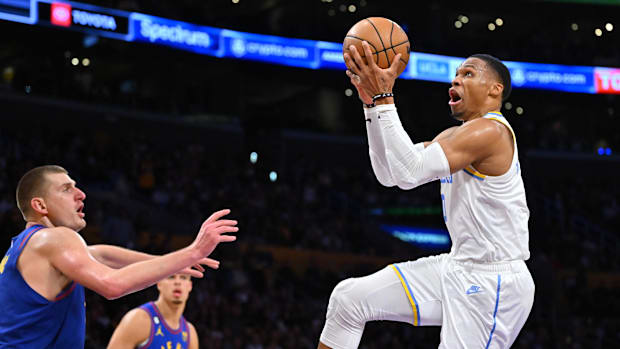 Russell Westbrook, Nikola Jokic Moment Goes Viral Before Nuggets-Suns