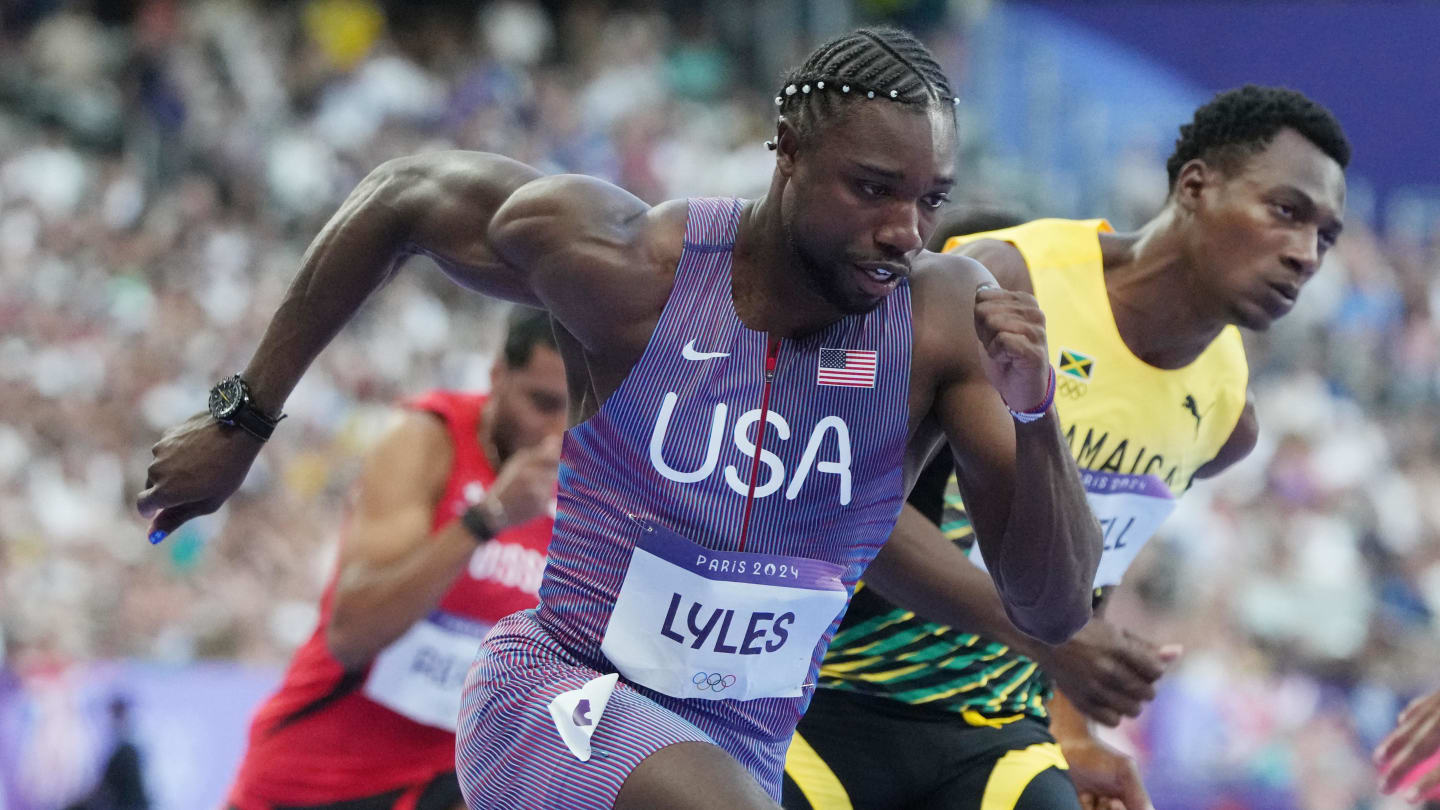 The Art of Running the 200-Meter Race: Noah Lyles Breaks Down What It ...