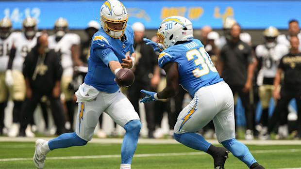 Los Angeles Chargers Depth Chart Debate: Hassan Haskins vs Kamani Vidal