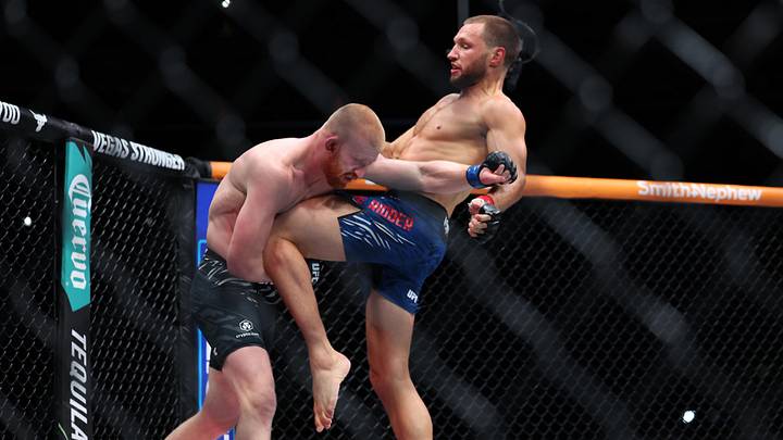 Former Penn State Wrstling Star Bo Nickal Loses First UFC Bout by TKO