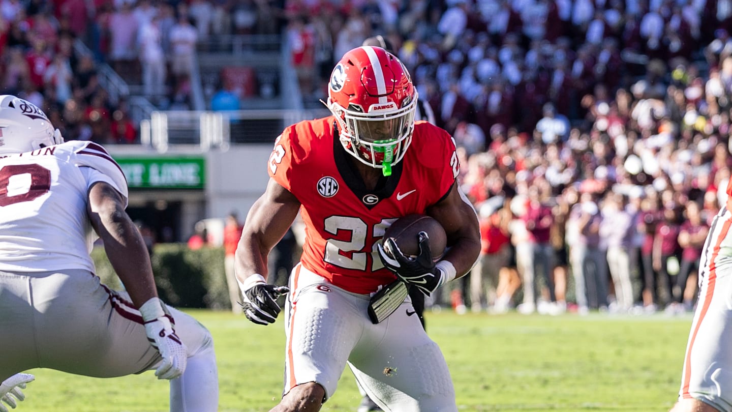 Kirby Smart provides key injury update for RB Branson Robinson