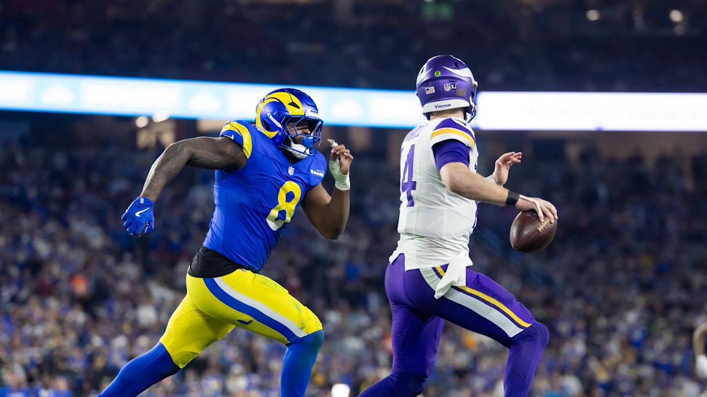 Rams' Budding Defender Jared Verse Is Chasing Greatness