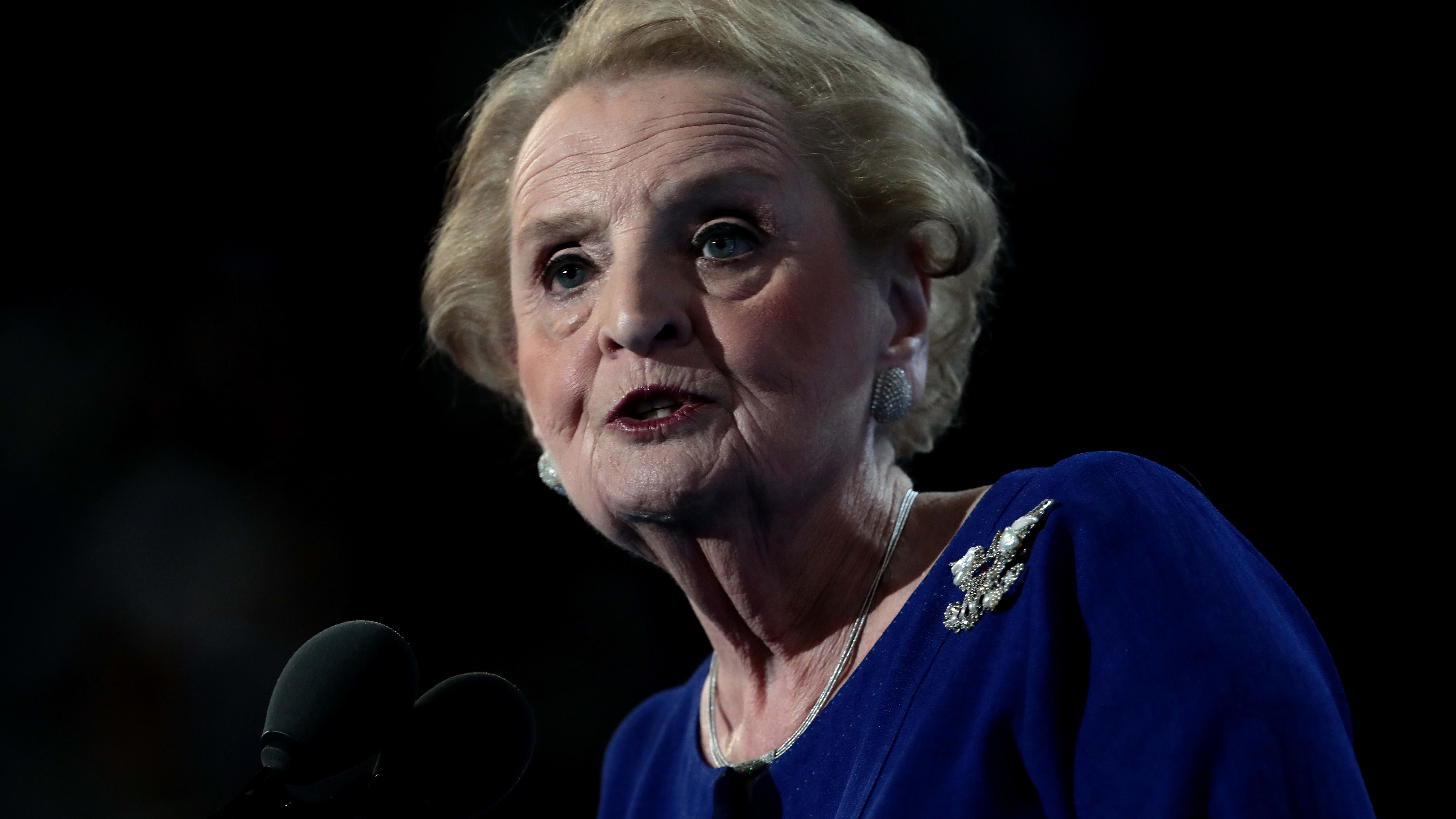 madeleine albright young photos