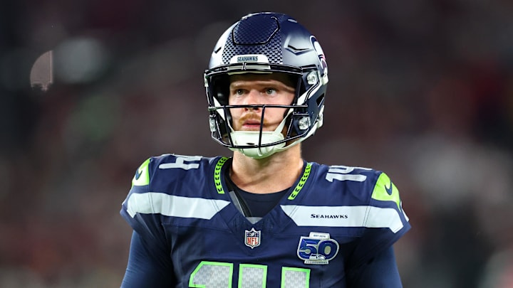 Seattle Seahawks QB Sam Darnold matching Patrick Mahomes in one key category