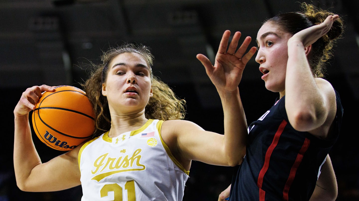 Notre Dame Women's Basketball Reaches No. 2 Ranking, Best in Six Years | VT News