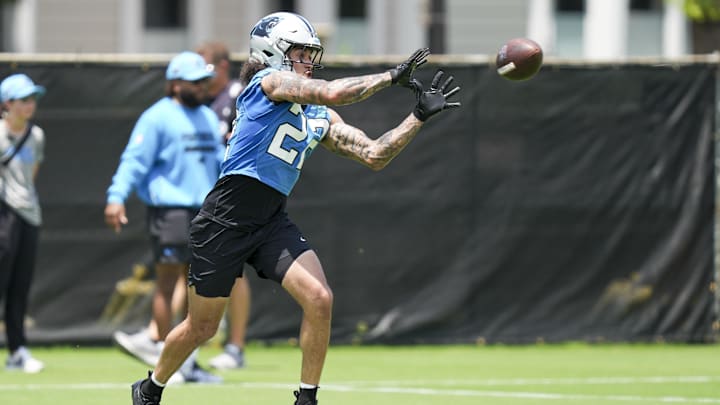 Panthers rookie Lathan Ransom boosts case to start with INT off Mason ...
