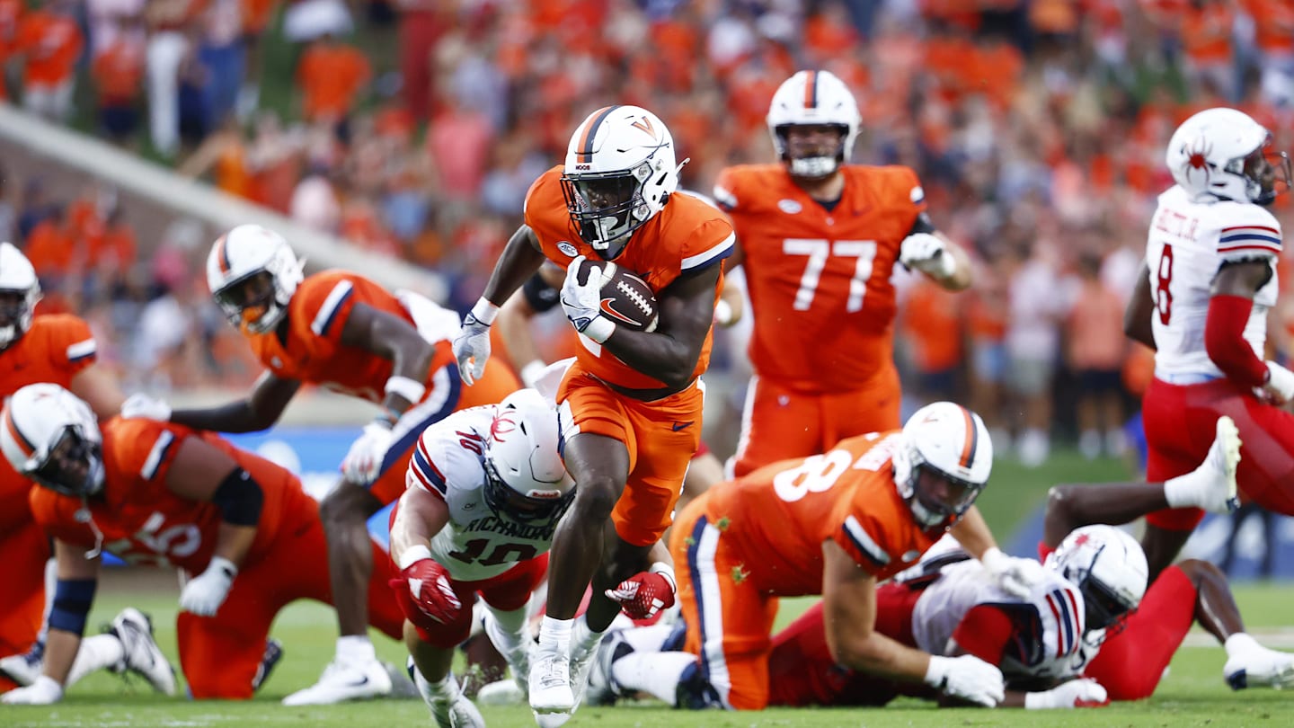 Virginia Football Depth Chart Projection Ahead of Fall Camp