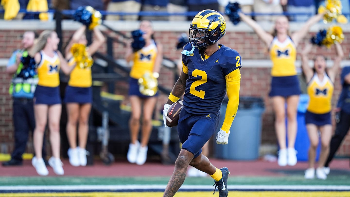 Michigan Cornerback Will Johnson Expected to Miss Saturday's Game vs ...