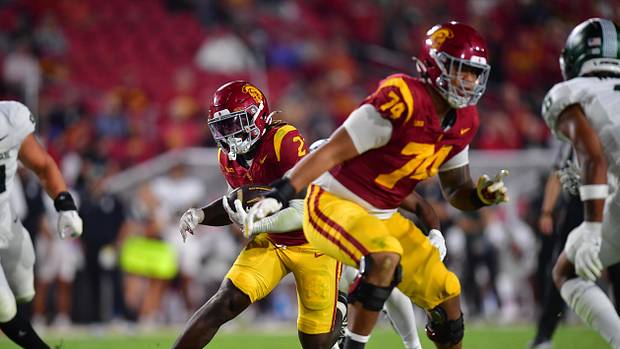 USC Trojans’ Offensive Line Development Helps Lincoln Riley Find ...