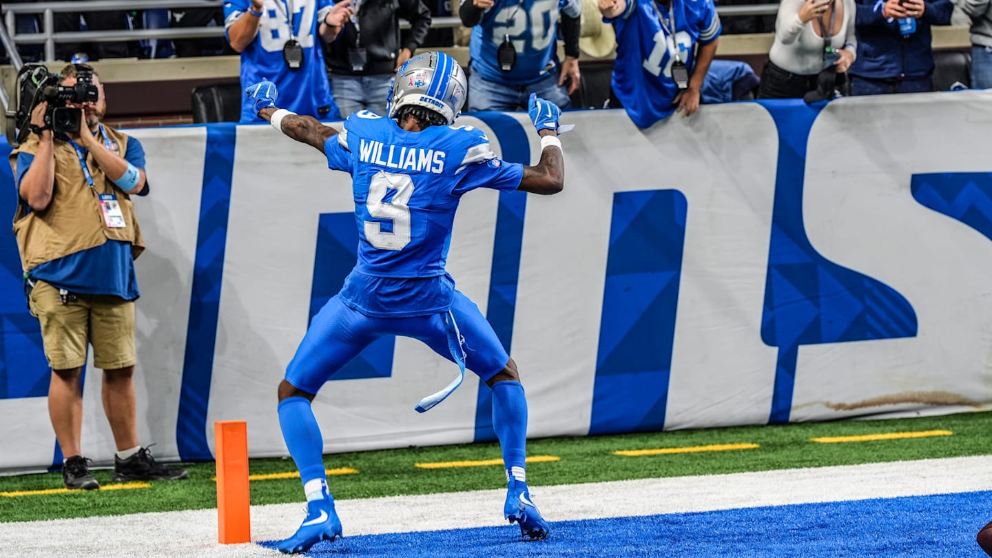 Detroit Lions Jameson Williams Supports Surging Detroit Tigers