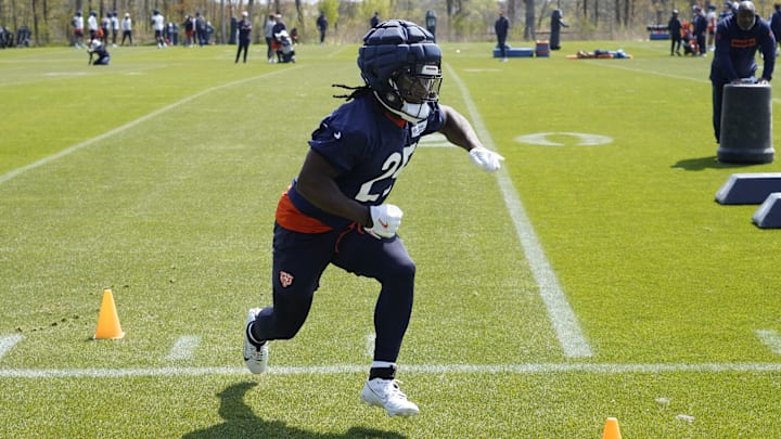 Former Rutgers Star Kyle Monangai Climbing Up Depth Chart for Chicago Bears