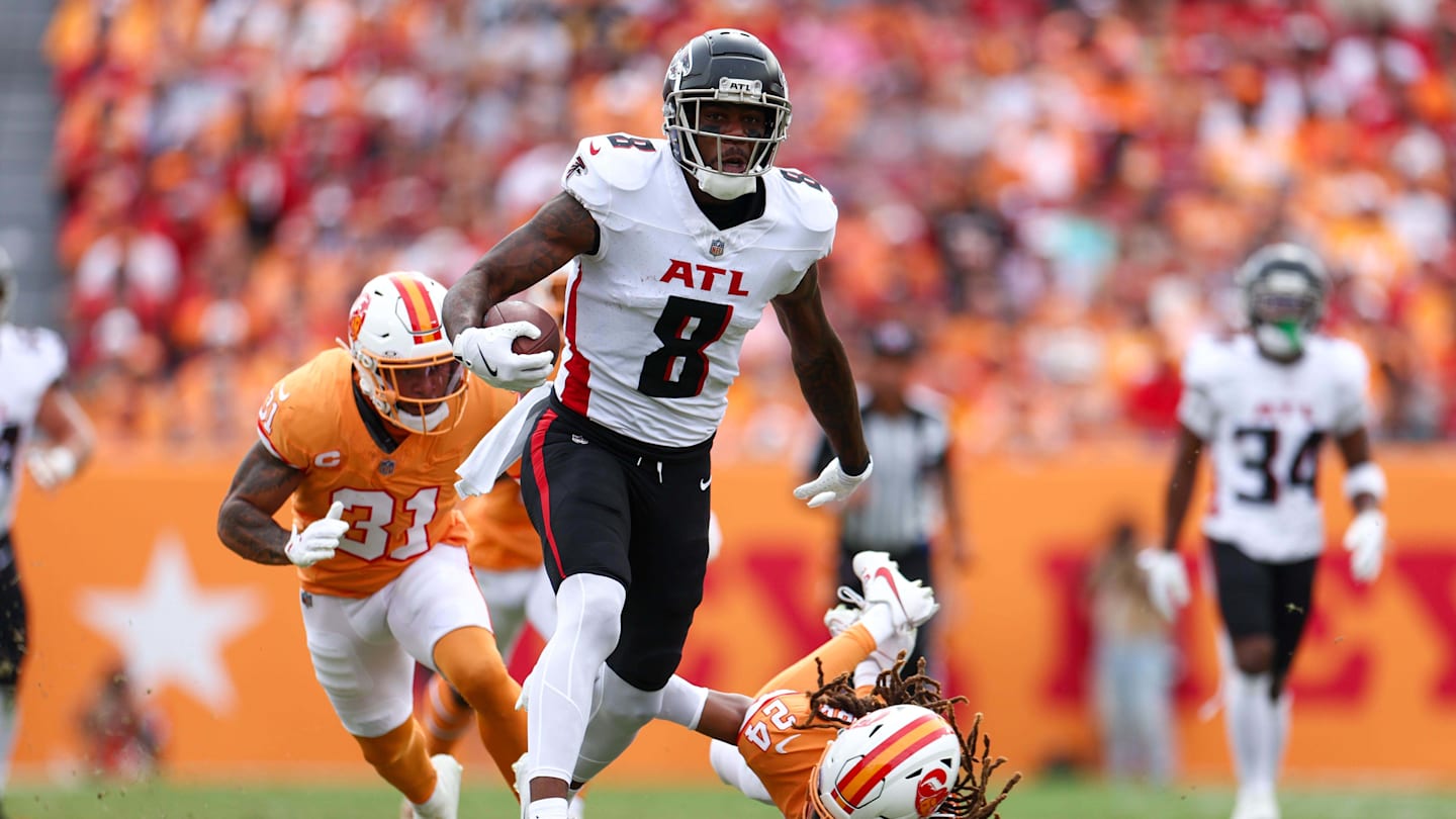 Former Gators Tight End Kyle Pitts Sets NFL Career High in Touchdowns