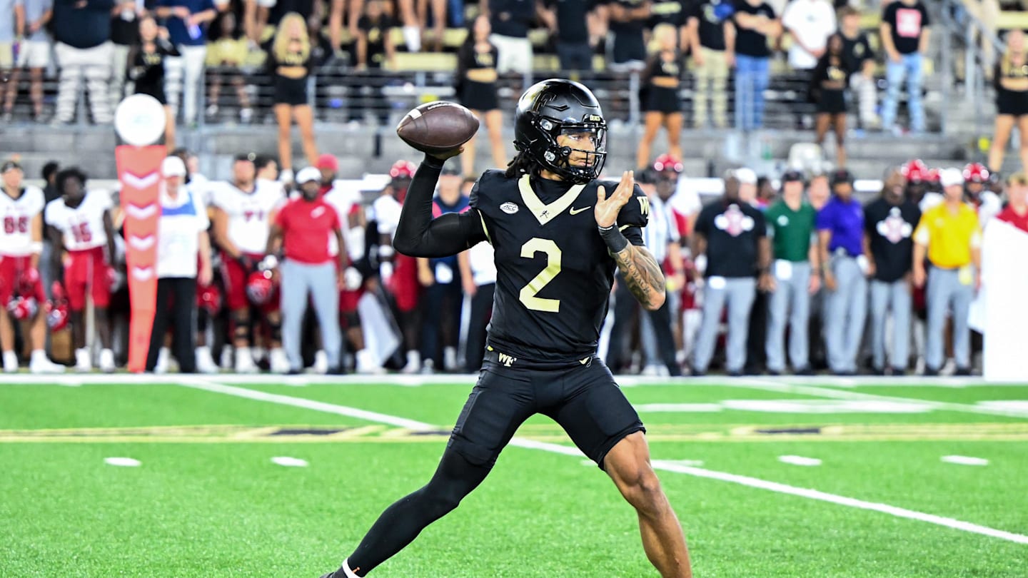 Brent Key Praises Wake Forest QB Robby Ashford & Sees Similarities ...