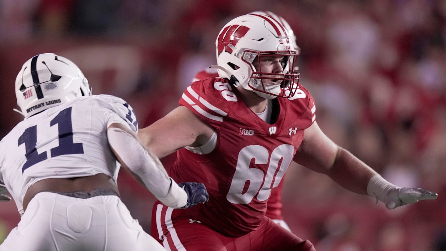 Wisconsin Badgers coach sounds off on NFL fate of former UW offensive ...