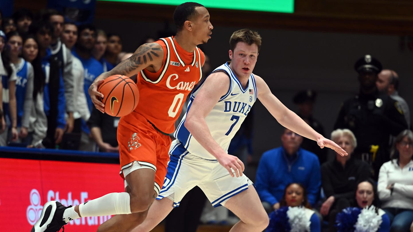 Live Updates: No. 2 Duke at Miami