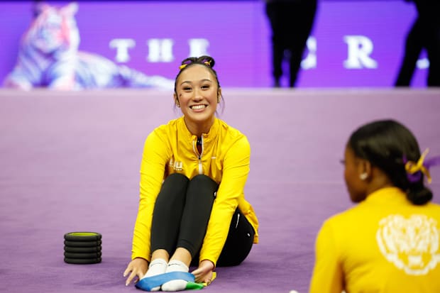 LSU gymnastics star Kailin Chio gets high praise from Olympic champion