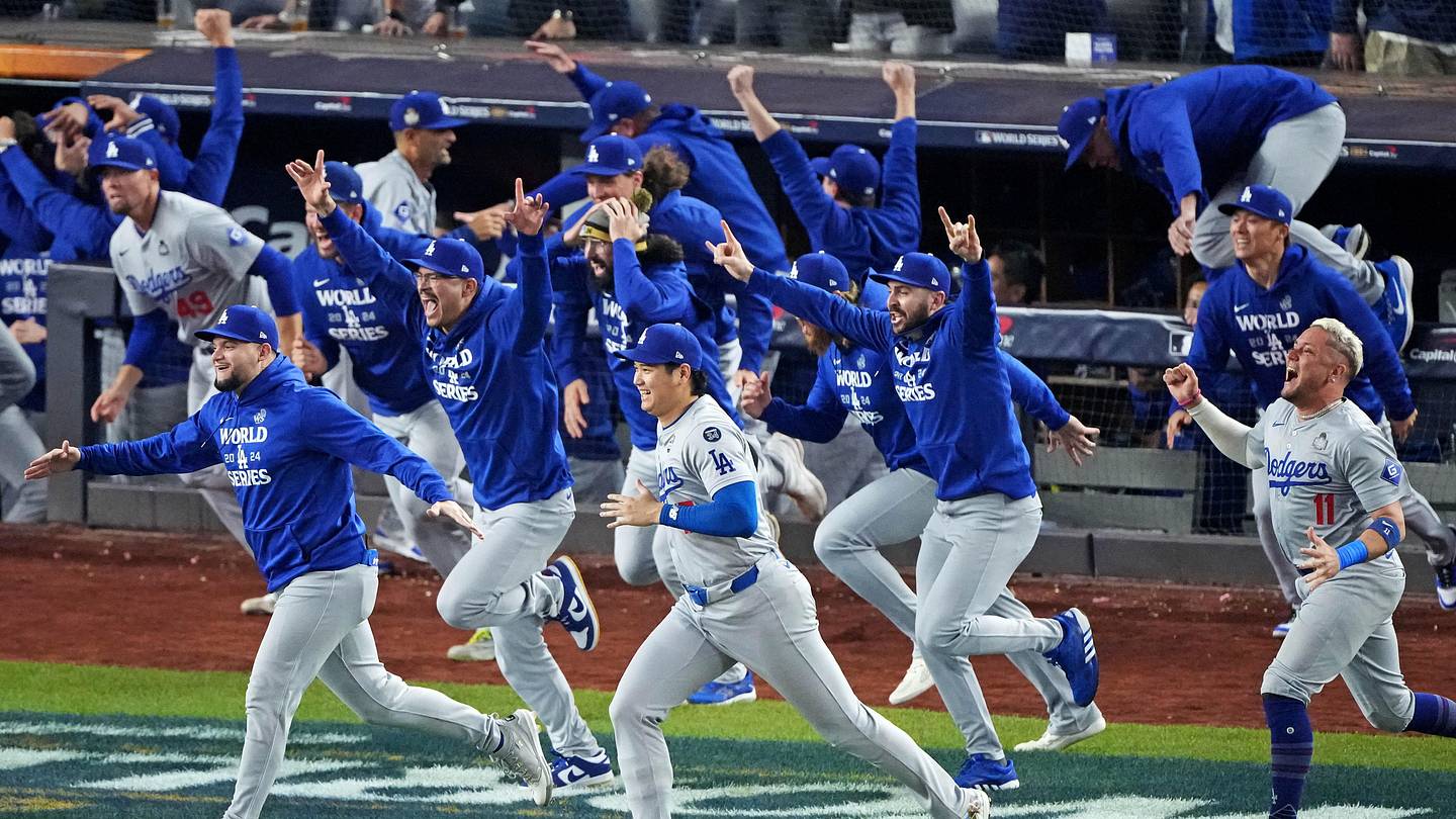 Los Angeles Dodgers celebrate 2024 World Series win with White House visit