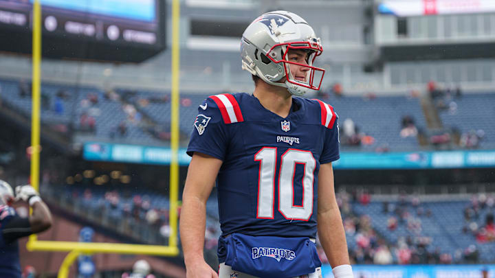 New England Patriots’ Drake Maye Shares His Welcome to NFL Moment