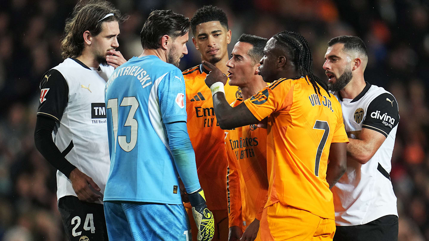 Real Madrid learn length of Vinicius Junior suspension after Valencia ...