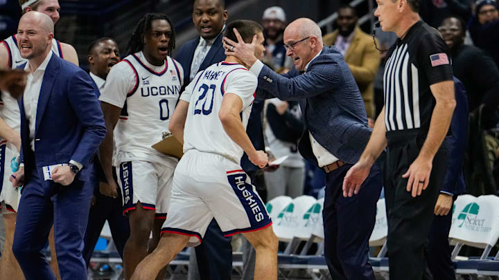 UConn's Aidan Mahaney On Viral Moment With Dan Hurley: 'We Were Both ...