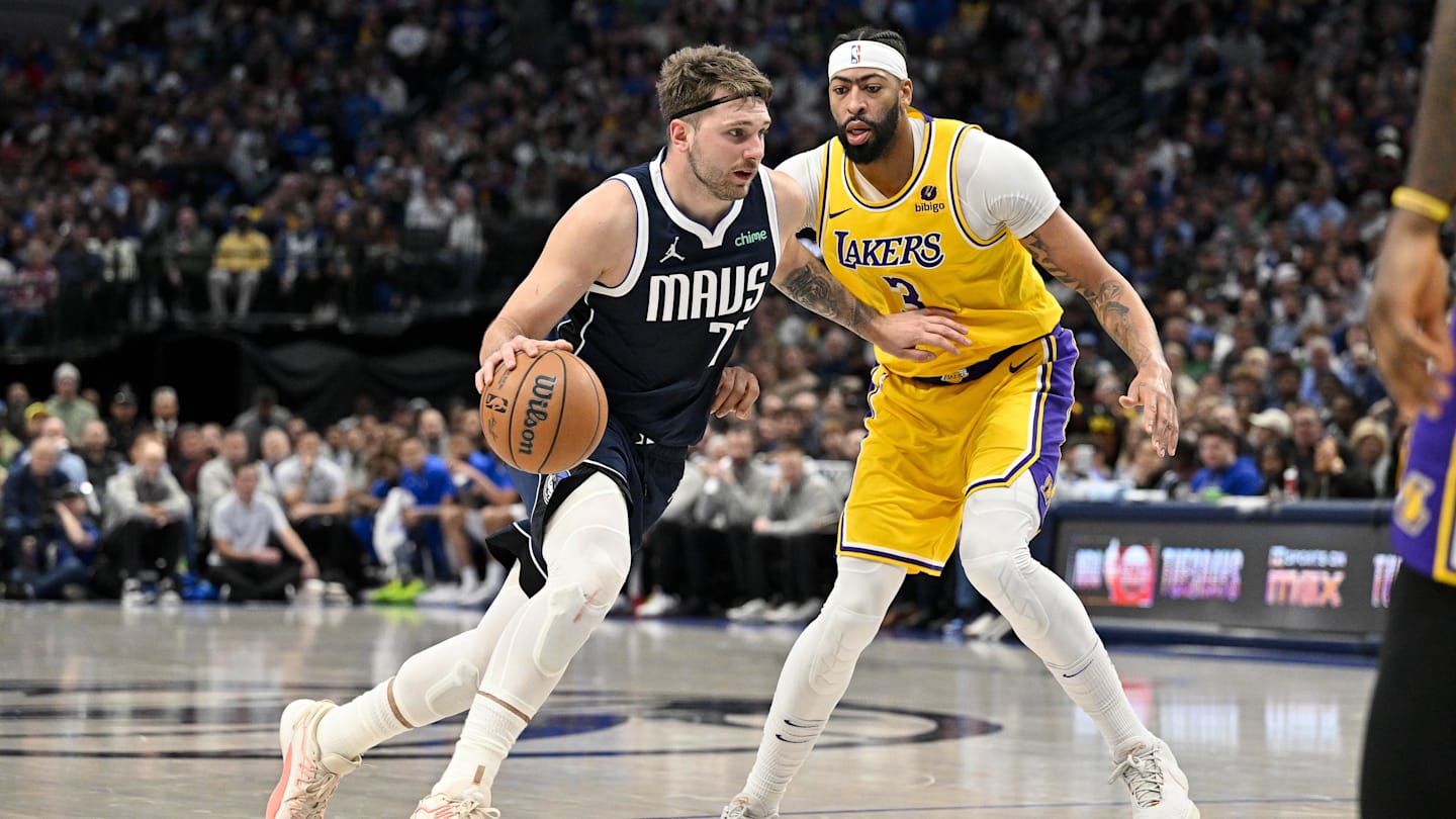 Mavericks, Lakers Swap Luka Doncic, Anthony Davis in Stunning Late ...