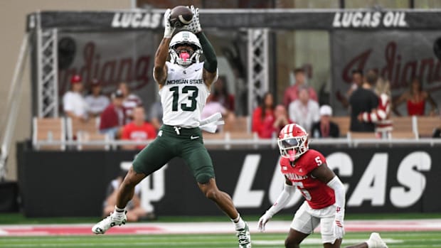 MSU Receivers Who Rebounded Against Indiana
