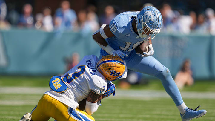 UNC football standout Bryson Nesbit suffers fractured wrist