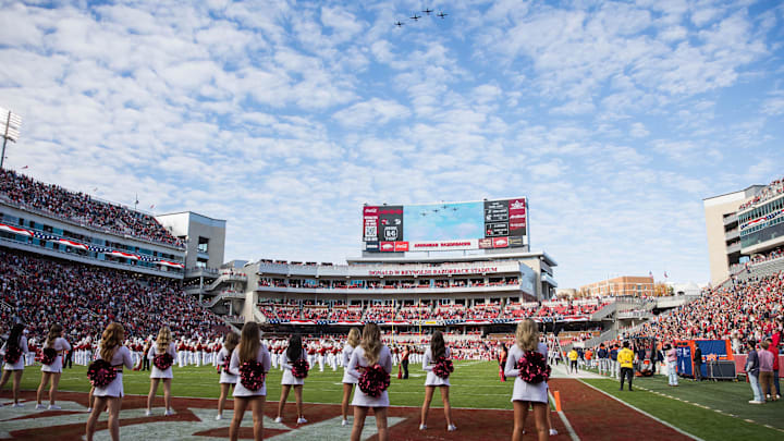 College Football 25 ranks Razorback Stadium as the 23rd toughest place ...
