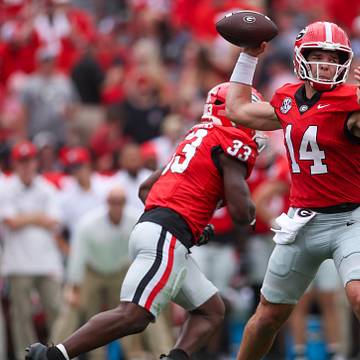 Georgia Football in a Rare Situation With Gunner Stockton as the ...