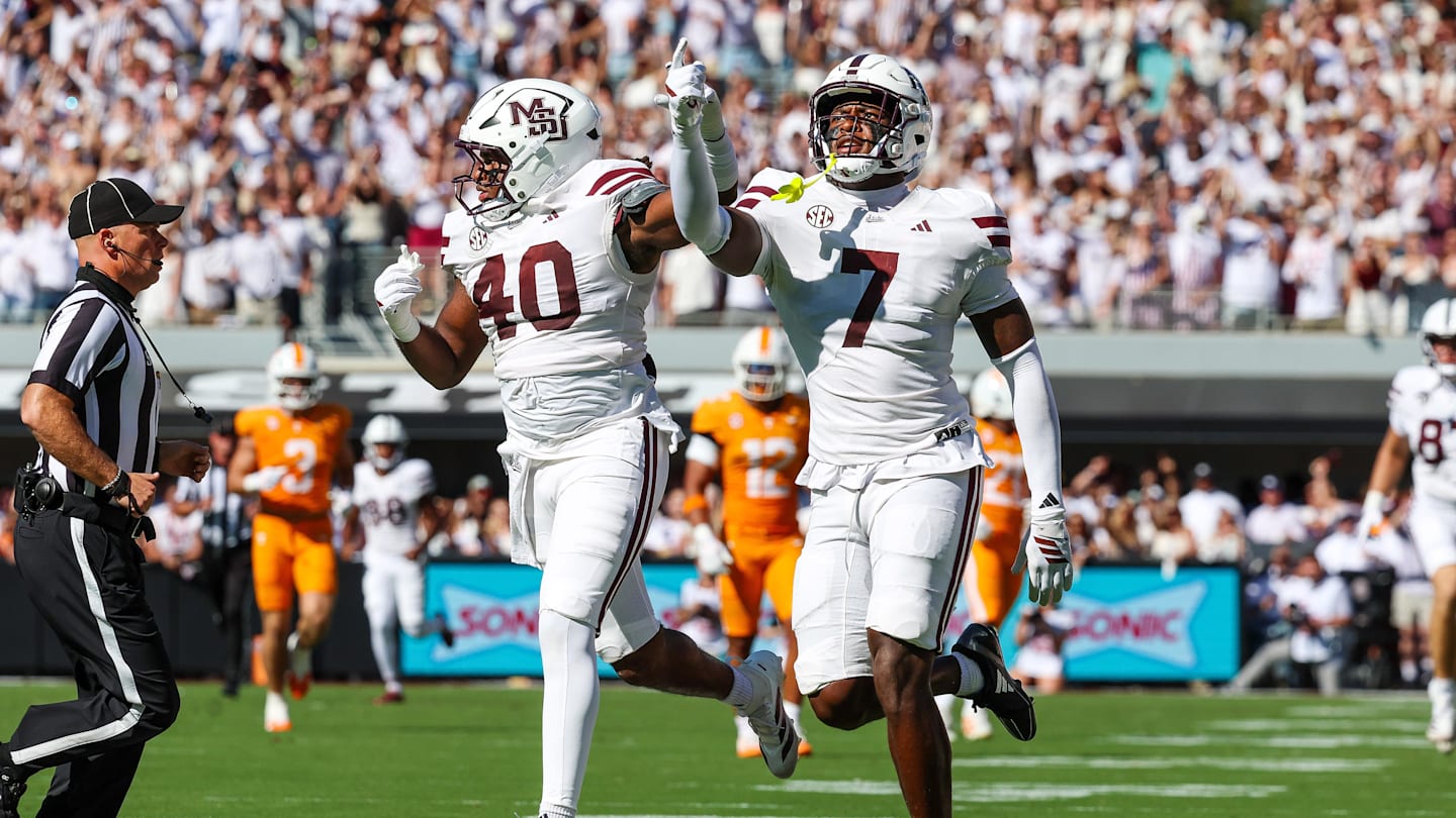 Standout Mississippi State Linebacker To Miss First Half vs. Texas ...