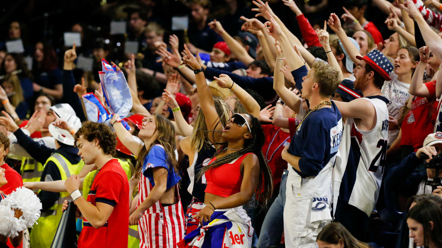 Gonzaga’s student section ranked among top 5 in college basketball