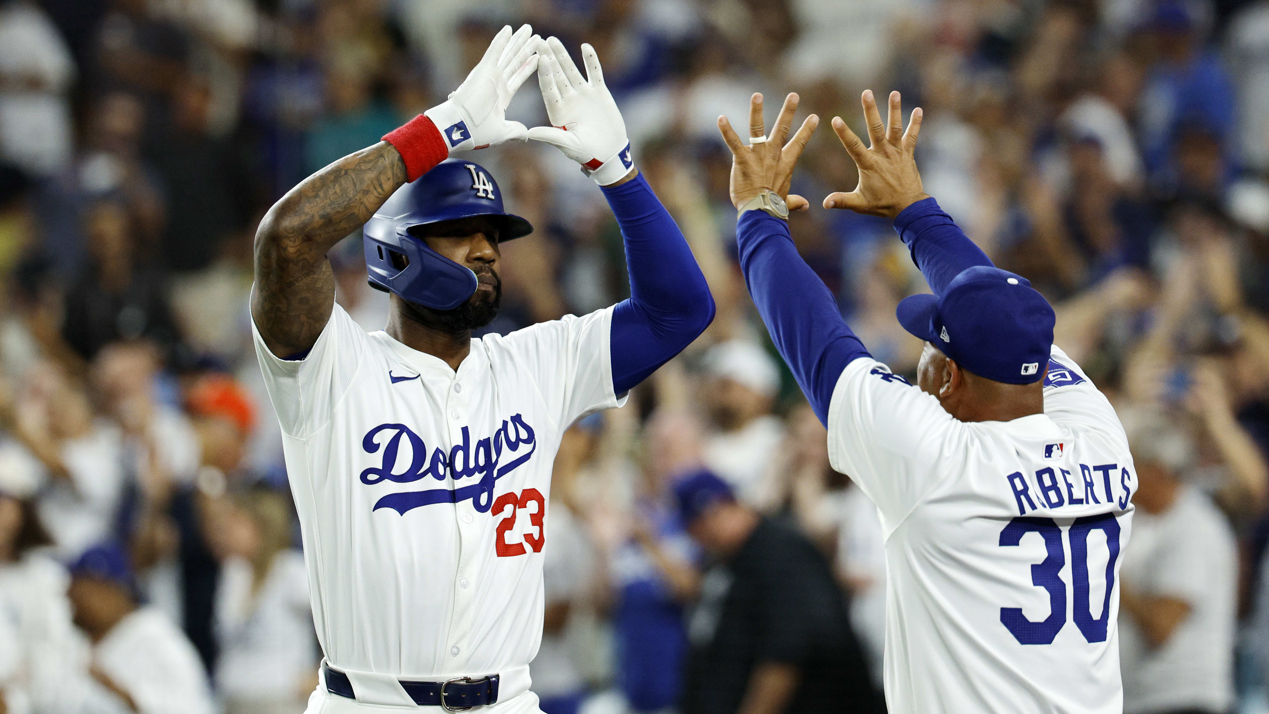 Dodgers DFA key clubhouse presence as roster crunch continues