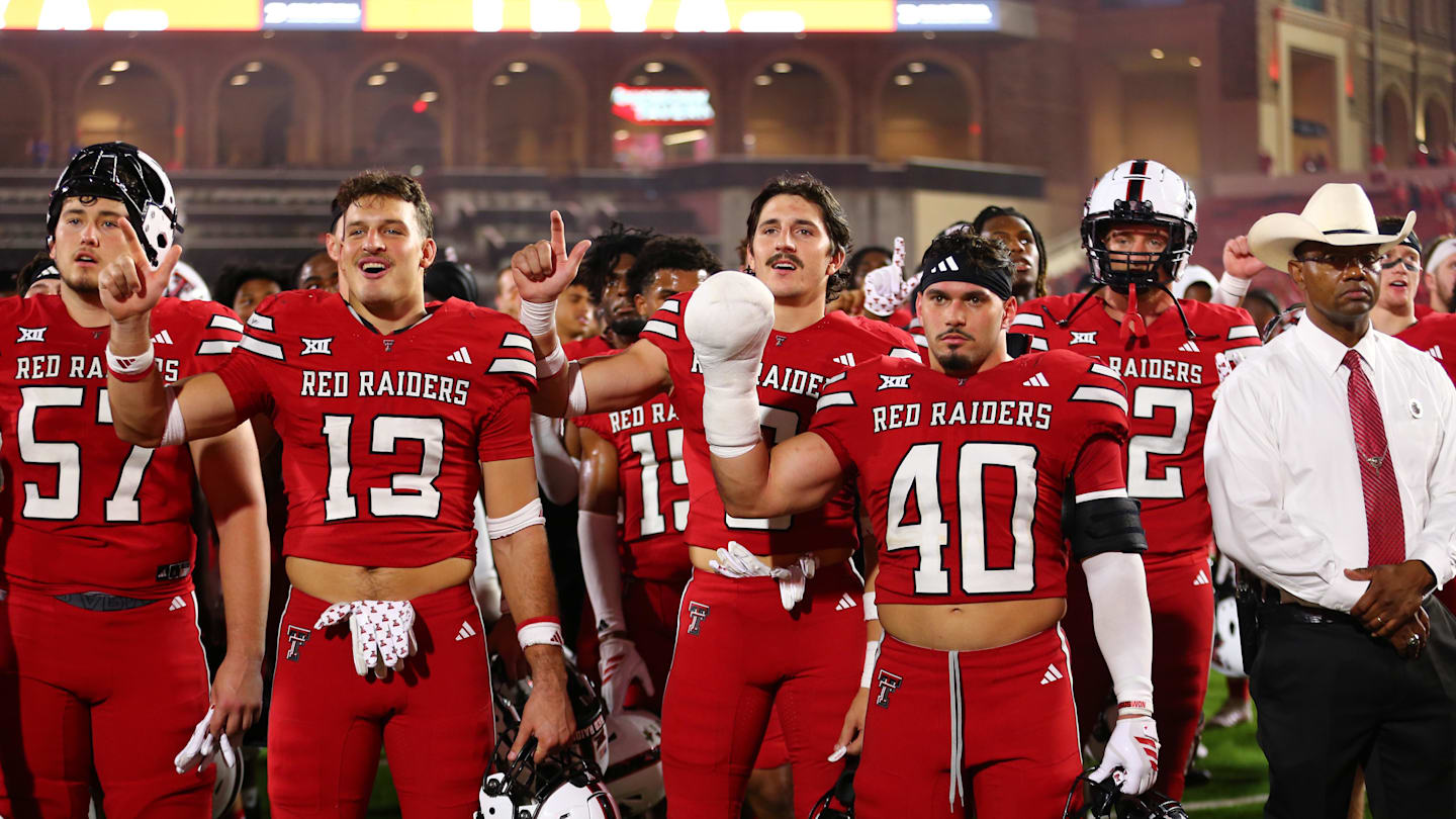 Texas Tech drops in Week 2 AP Poll despite season-opening victory