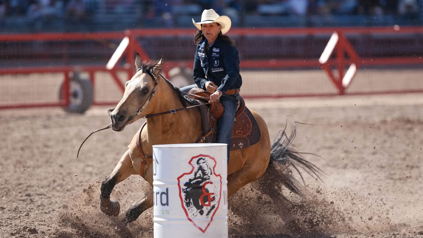 218 of the Best Barrel Racers in the World Battled it Out in Cheyenne ...