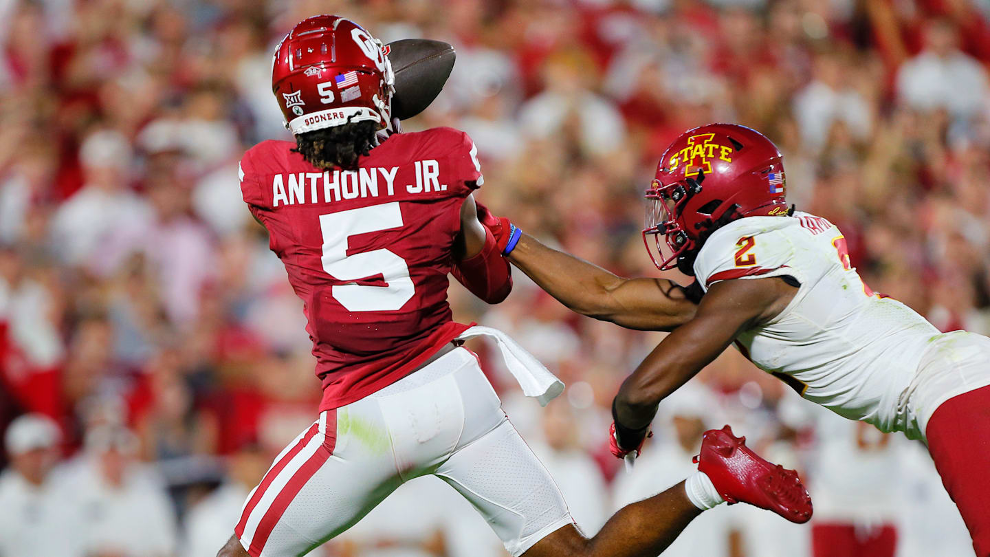 Why a healthy Andrel Anthony is crucial to Oklahoma's passing game in 2024