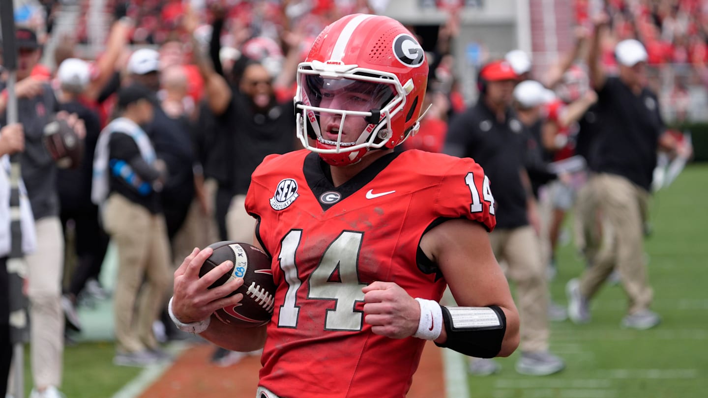 AP College Football Rankings - Georgia Bulldogs Rise Following Win Over ...