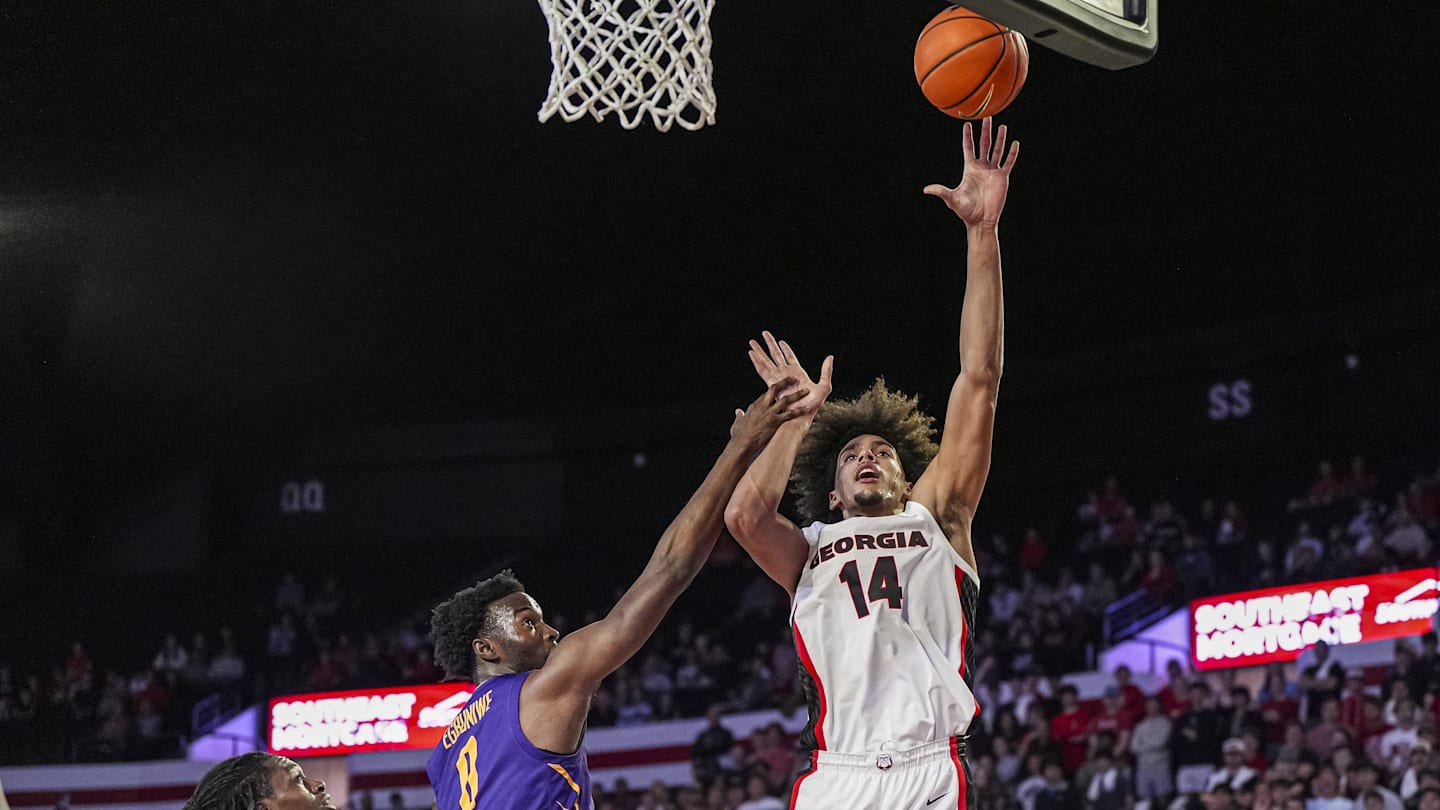 5-star Asa Newell propels Georgia basketball past Tennessee Tech