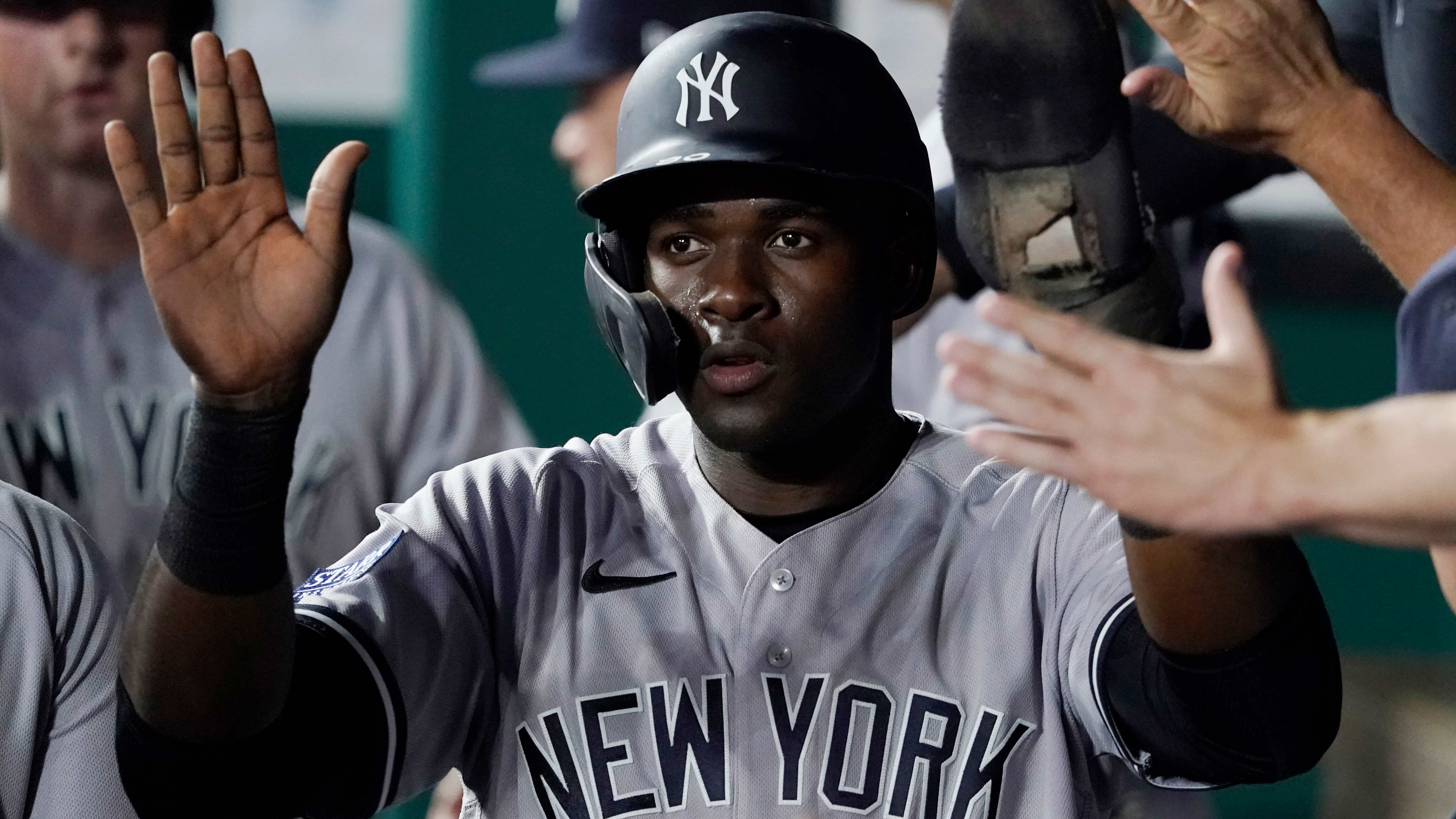 Yankees cash in Estevan Florial trade chip in deal for intriguing ...