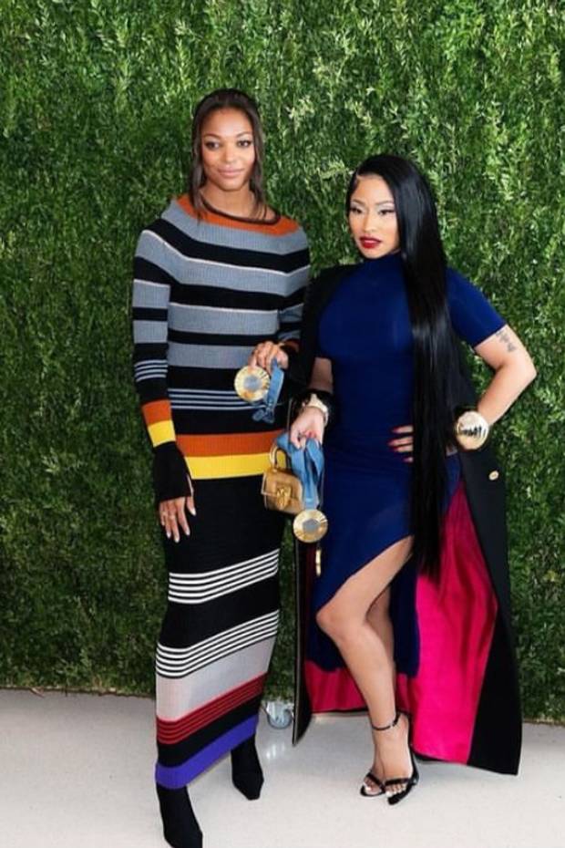 Gabby Thomas the reporter wins with stunning fit for Vogue event