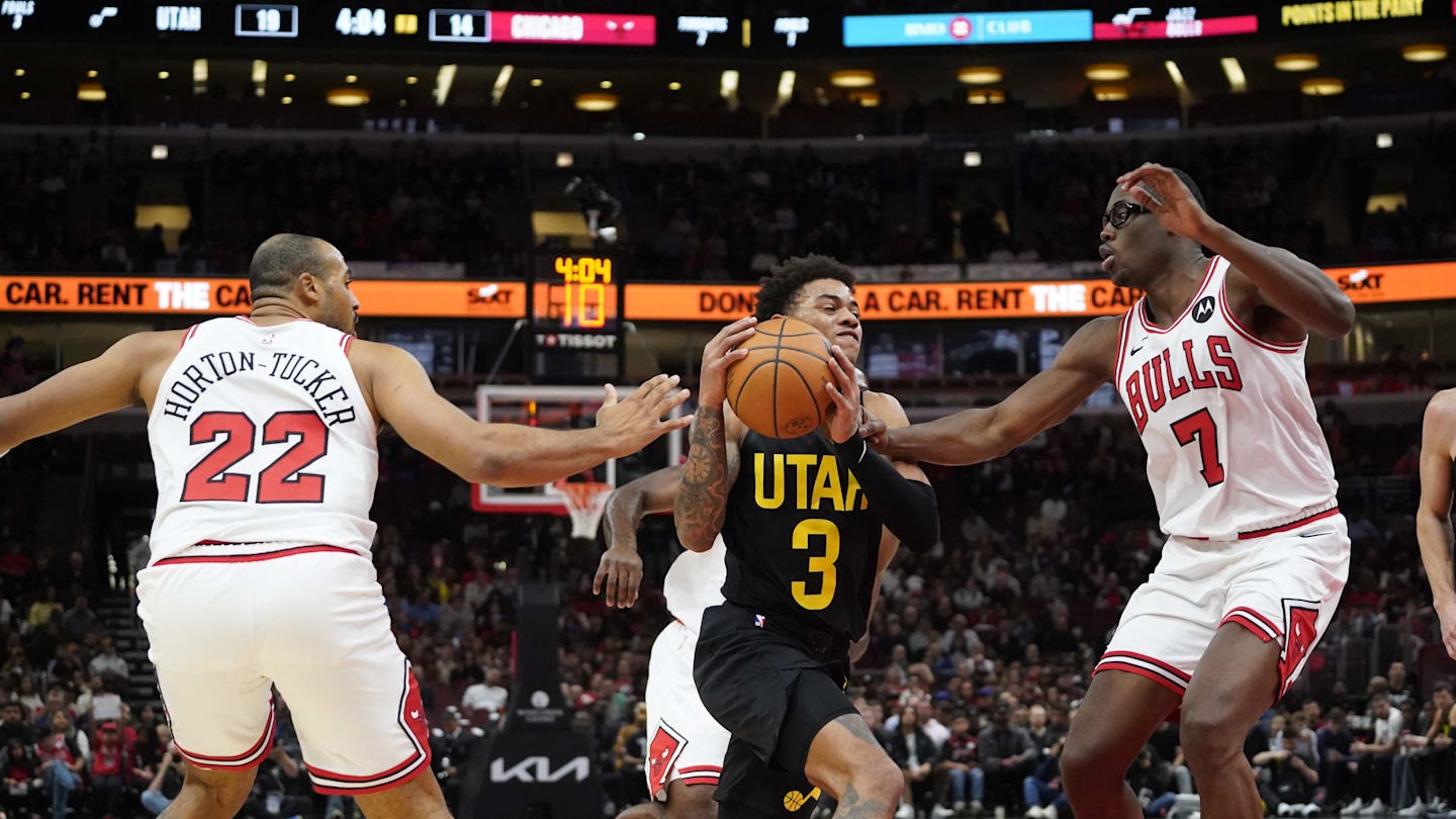 Jazz Upset Bulls for First Win, 135-126: 3 Key Takeaways