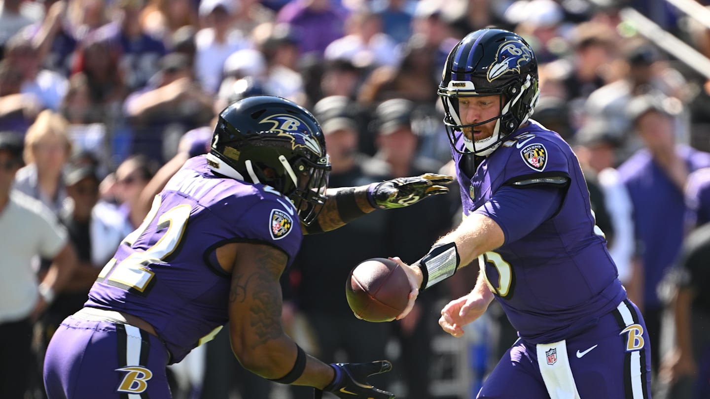 Baltimore Ravens Star RB Flops Again vs. Houston Texans